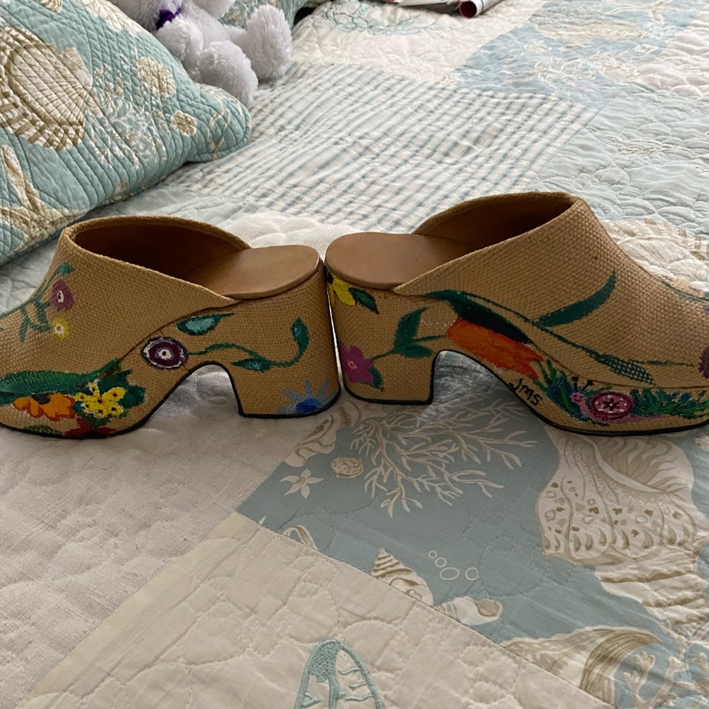 Hand Painted Clogs - Gem
